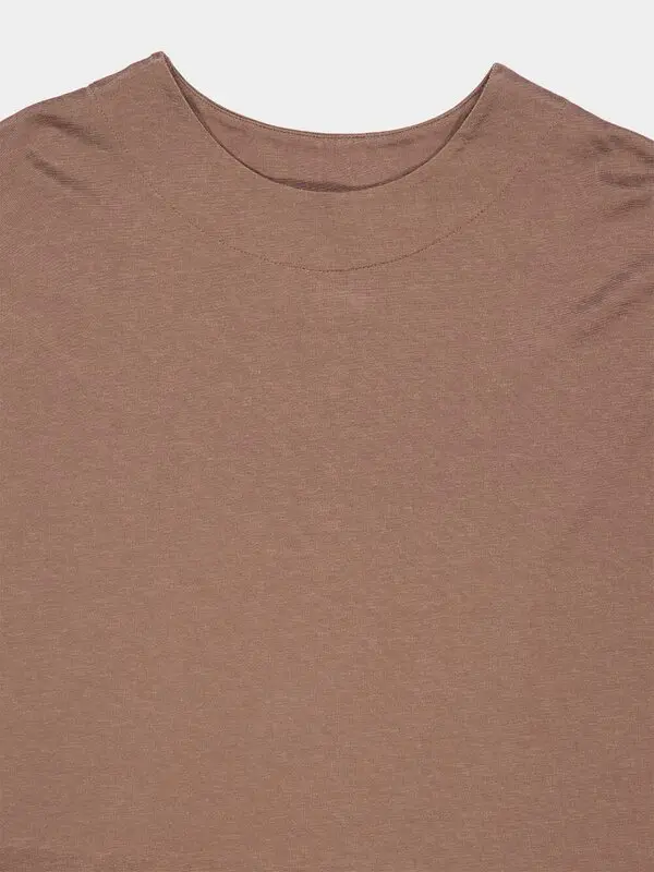 Fear Of God Dune Pearl Cotton Rayon Washed T-shirt - Brown