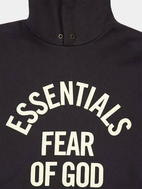 Fear Of God 90s Pigment Dye Hooded Sweatshirt - Black
