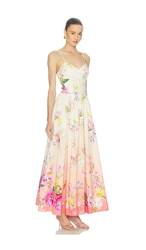 Hemant & Nandita Corseted Maxi Dress - Multi