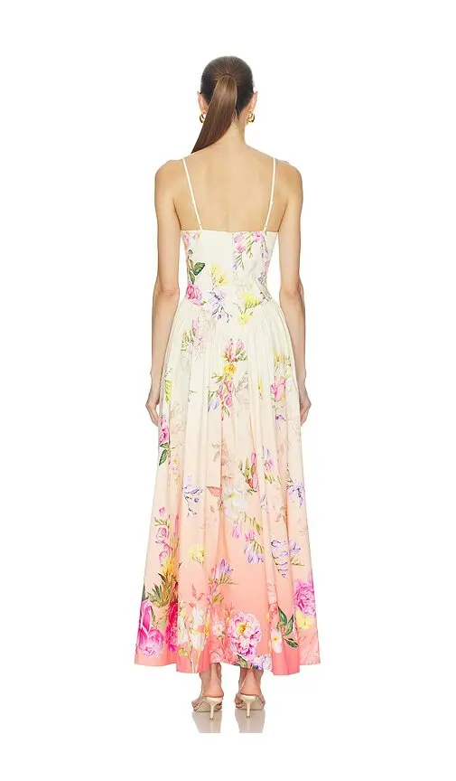 Hemant & Nandita Corseted Maxi Dress - Multi
