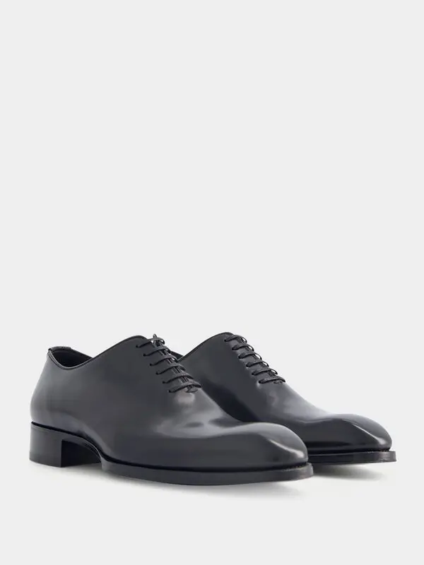TOM FORD Elkan Lace-up Shoes In Burnished Leather