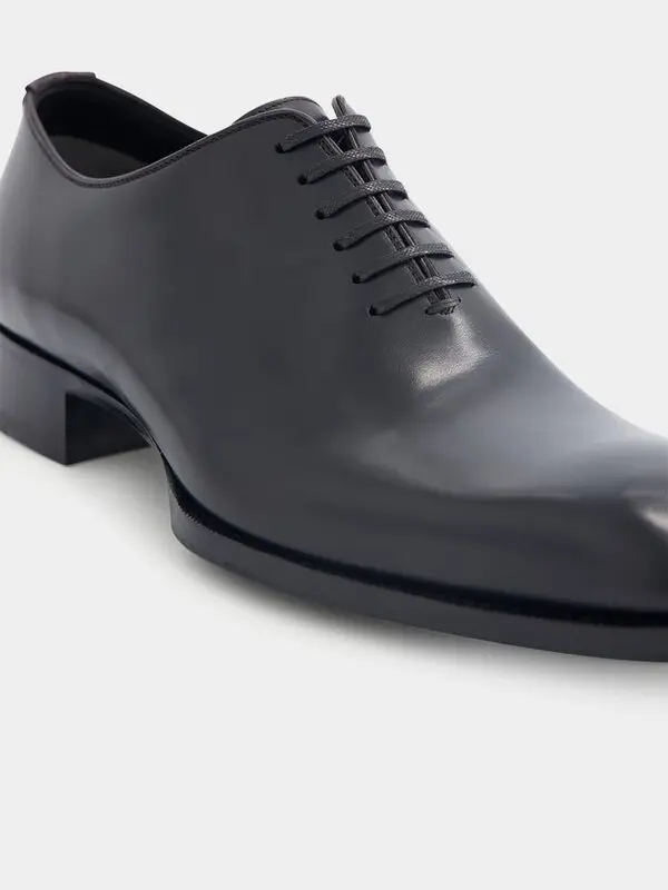 TOM FORD Elkan Lace-up Shoes In Burnished Leather
