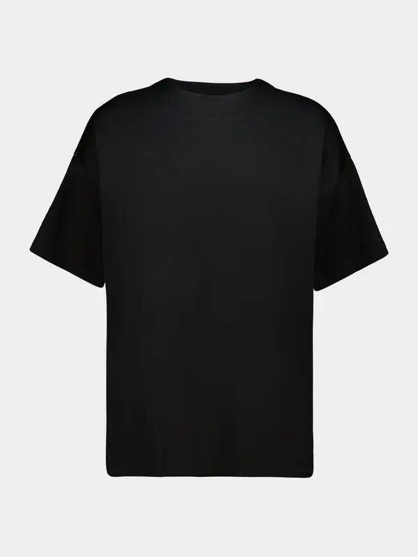 Fear Of God Cotton Rayon Washed T-shirt - Black