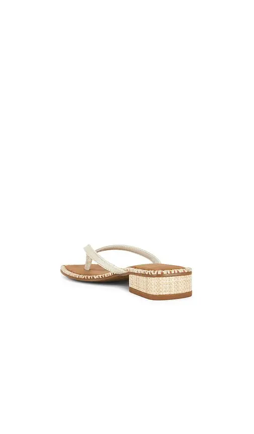 Dolce Vita Barty Thong Sandal - White