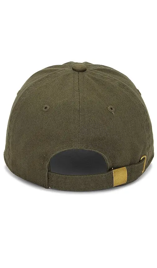 MUSEUM OF PEACE & QUIET Wordmark Dad Hat - Olive