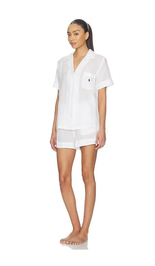 Polo Ralph Lauren Short Sleeve Linen Short Set