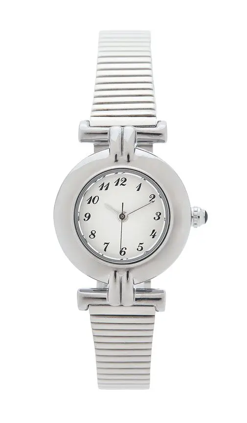 8 Other Reasons Sterling Silver Watch With Bracelet Strap - Silver & White