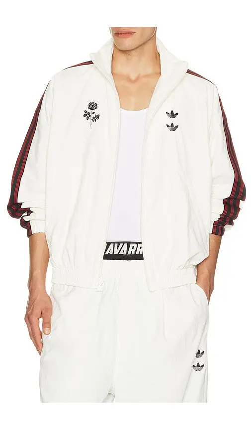 ADIDAS ORIGINALS X Willy Chavarria Woven Track Jacket - Off White