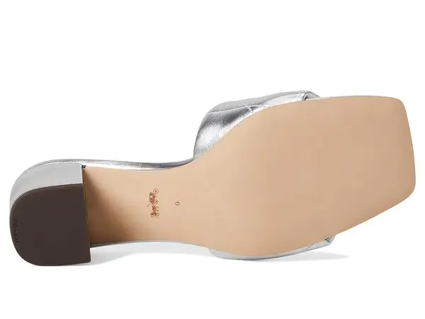 COACH Holly Quilted Block Heel Sandals