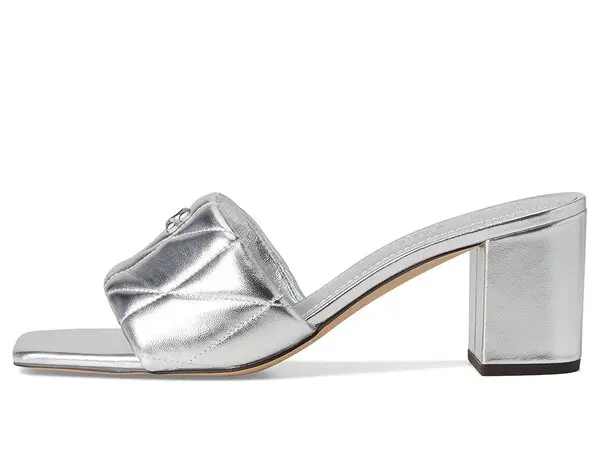 COACH Holly Quilted Block Heel Sandals