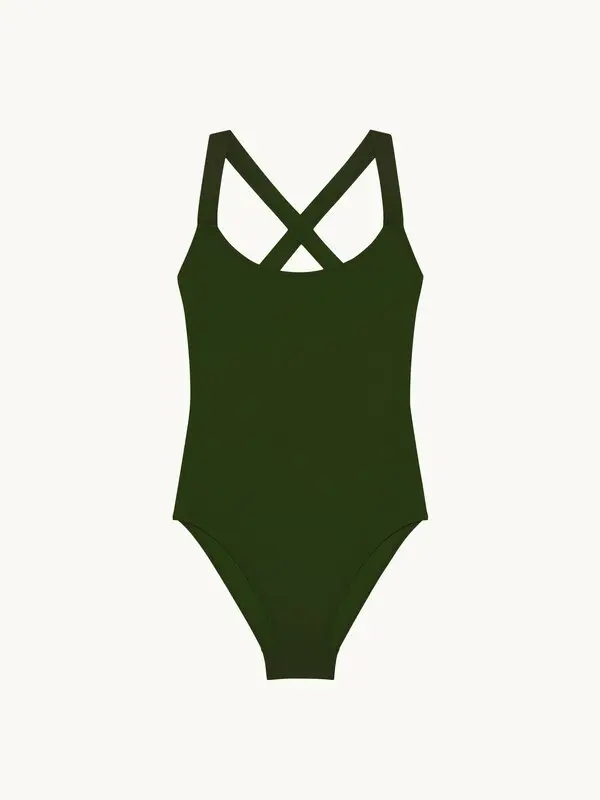 LIDO Novantatre One-piece Swimsuit - Olive