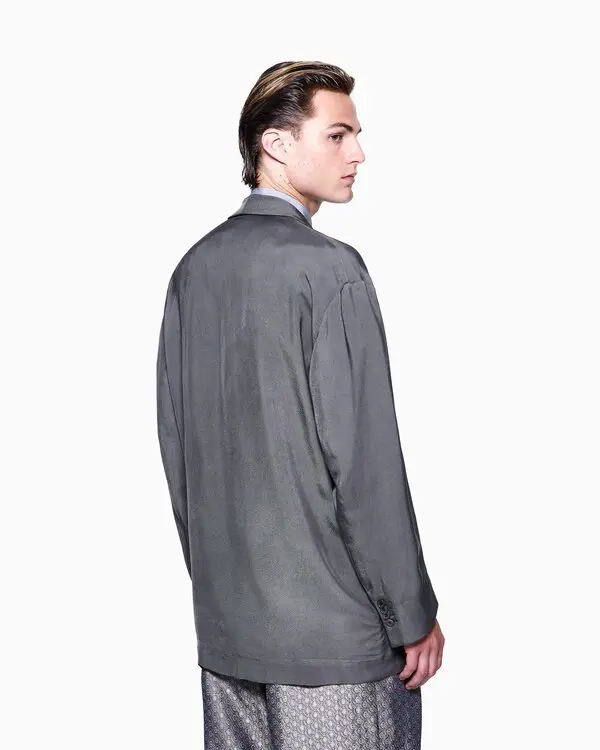 Giorgio Armani Double-breasted Shawl Lapel Jacket