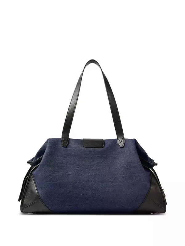JIMMY CHOO Large Bar Holdall Tote Bag