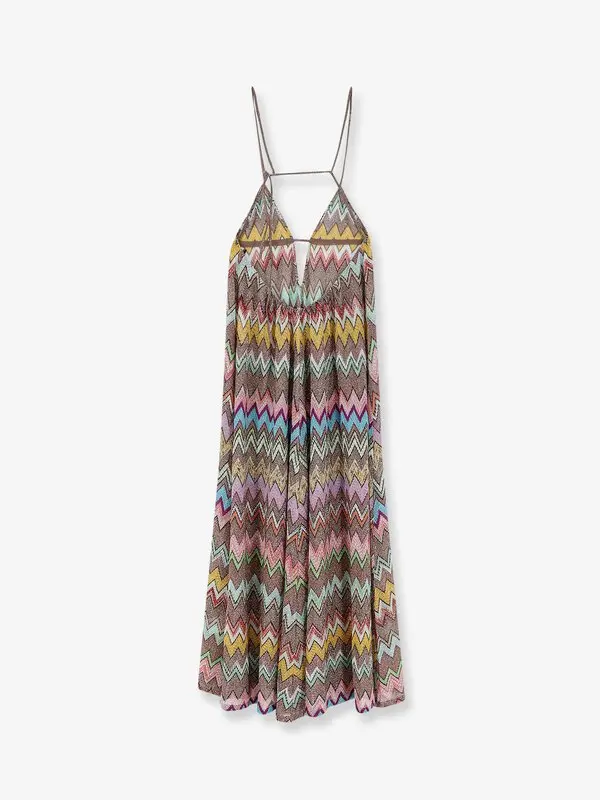Missoni V-neck Plunging Back Cover-up Dress