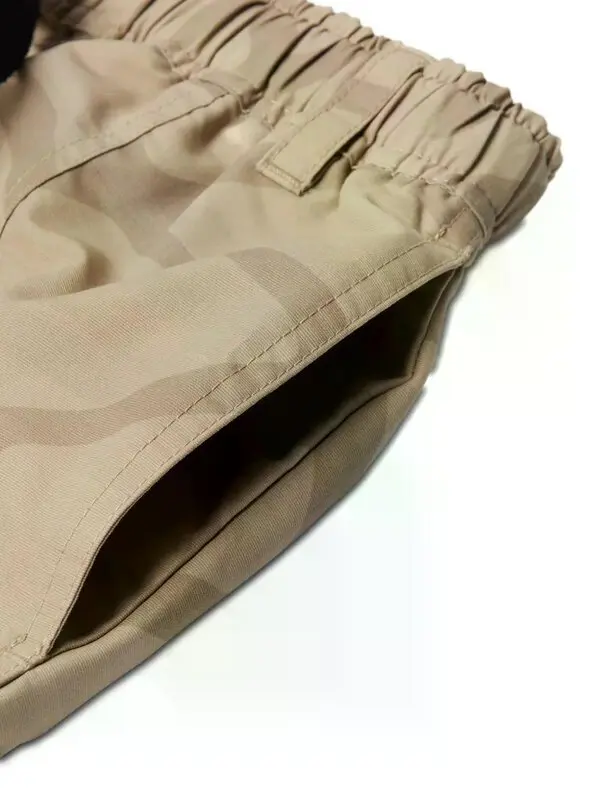 PARRA Abstract Print Cargo Shorts
