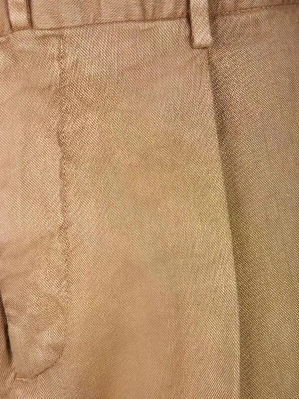 DELL'OGLIO Tailored Trousers With Pressed Crease