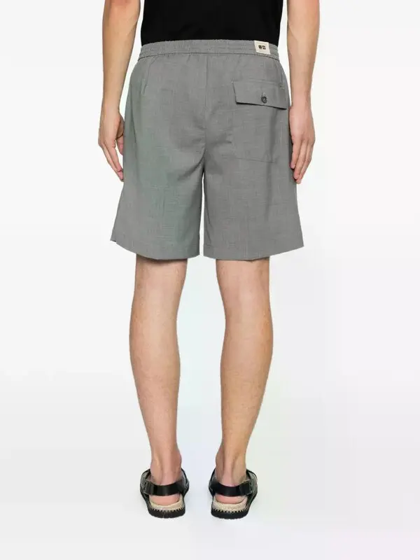 BRIGLIA 1949 Pleated Drawstring Shorts