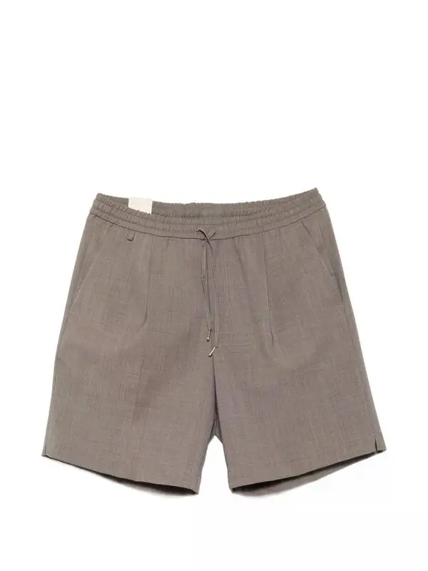 BRIGLIA 1949 Pleated Drawstring Shorts