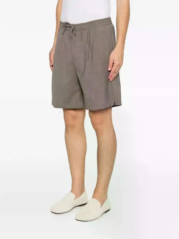BRIGLIA 1949 Pleated Drawstring Shorts