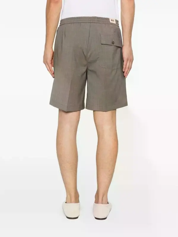 BRIGLIA 1949 Pleated Drawstring Shorts