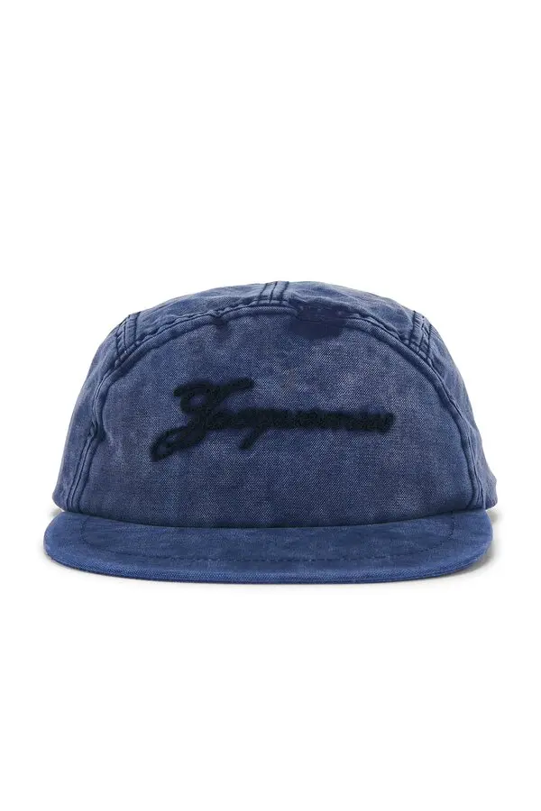 Jacquemus La Casquette Gardian Cap - Blue