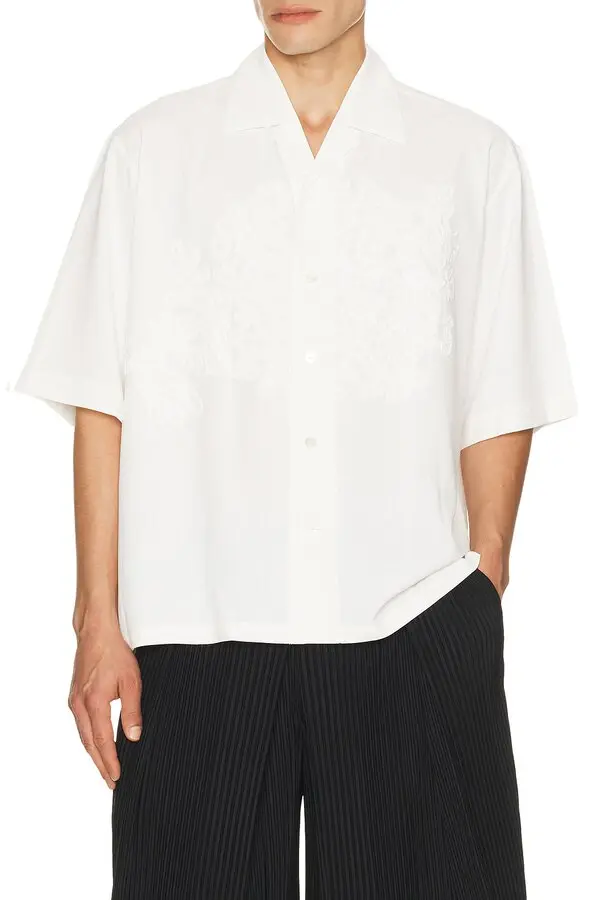 Issey Miyake Embroidery Press Shirt