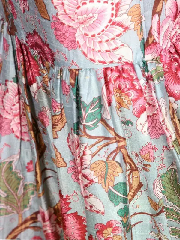 PHILIPPA 1970 Stella Floral-print Tiered Skirt