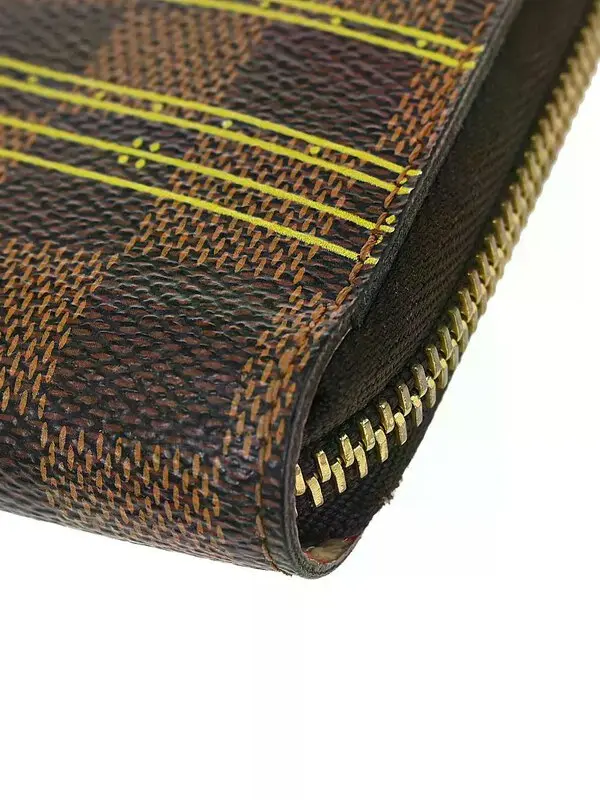 LOUIS VUITTON 2014 Long Trunk Zippy Patterned Wallet