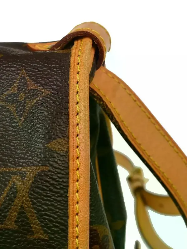 LOUIS VUITTON 2011 30 Saumur Monogram Crossbody Bag - Brown