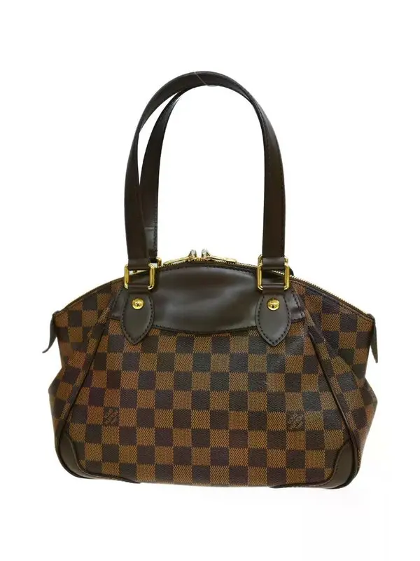 LOUIS VUITTON Verona Damier Tote Bag - Brown