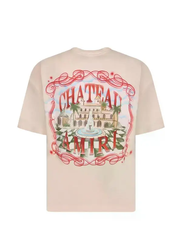 Amiri Graphic-print T-shirt - Neutrals