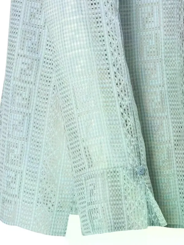 Fendi Ff Motif Lace Shirt