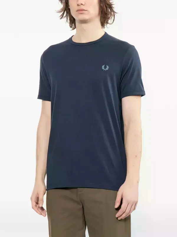 Fred Perry Crew Neck T-shirt - Blue