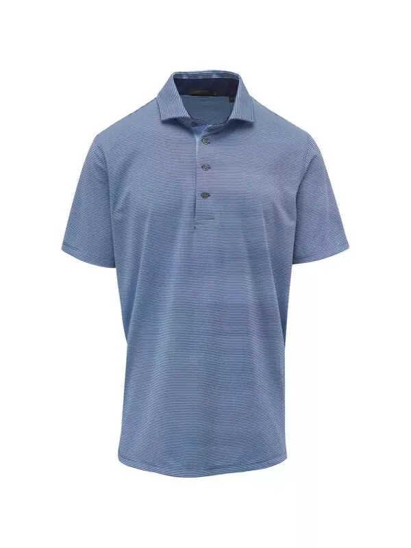 Greyson Saranac Striped Polo Shirt