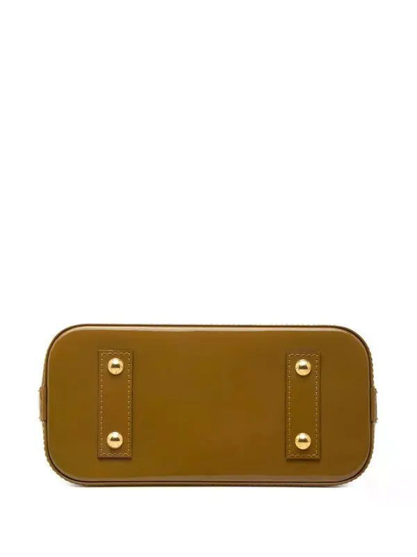 LOUIS VUITTON Monogram Vernis Alma Bb Satchel
