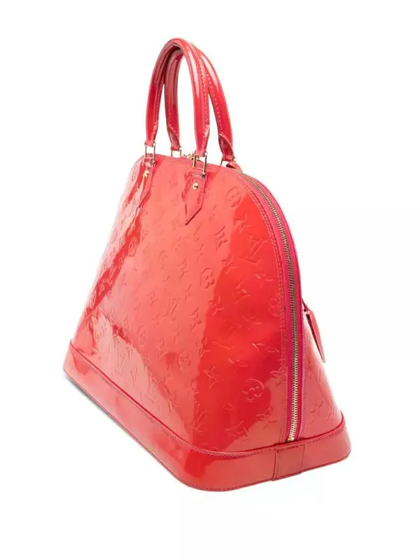 LOUIS VUITTON Monogram Vernis Alma Gm Handbag