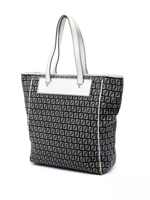 Fendi Zucchino Canvas Tote Bag