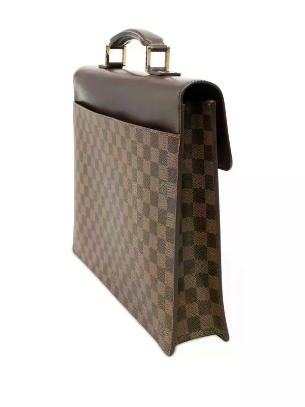 LOUIS VUITTON Damier Ebene Altona Pm Business Bag