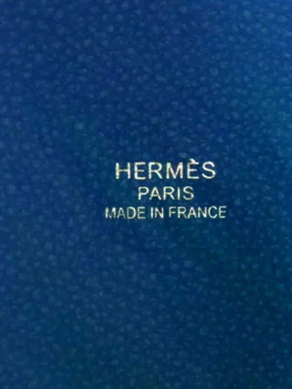 Hermès Toile And Clemence Tote Bag