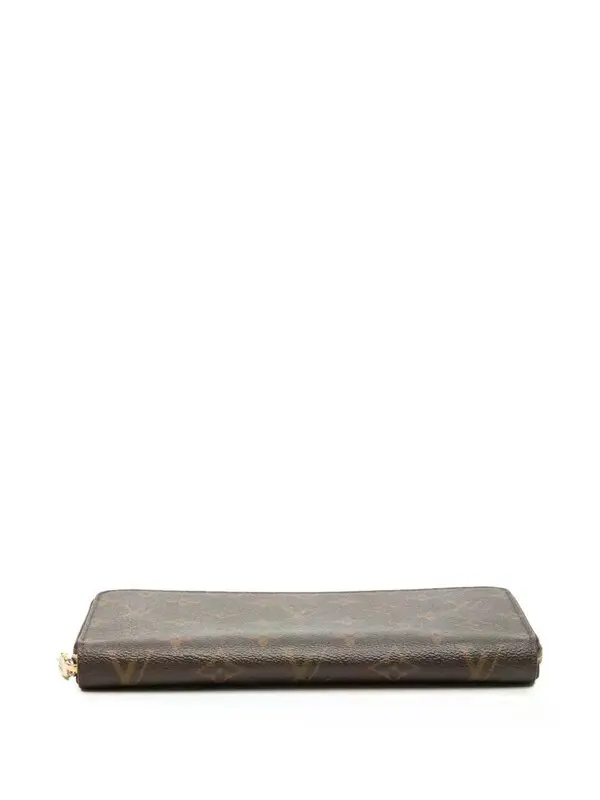 LOUIS VUITTON 2021-2026 Monogram Zippy Organizer Wallet Long Wallets - Brown