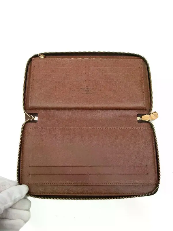 LOUIS VUITTON 2021-2026 Monogram Zippy Organizer Wallet Long Wallets - Brown