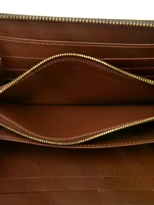 LOUIS VUITTON 2021-2026 Monogram Zippy Organizer Wallet Long Wallets - Brown