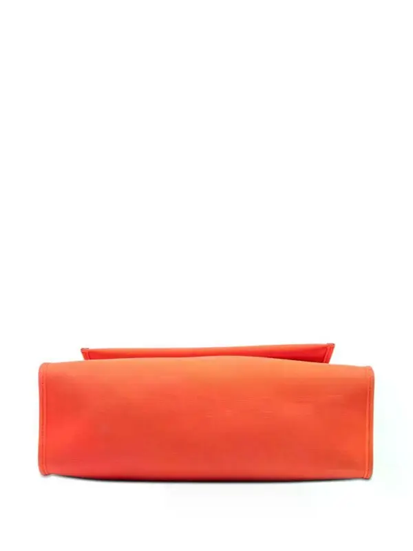 Hermès 2016 Toile Herbag Zip 31 Satchel - Orange