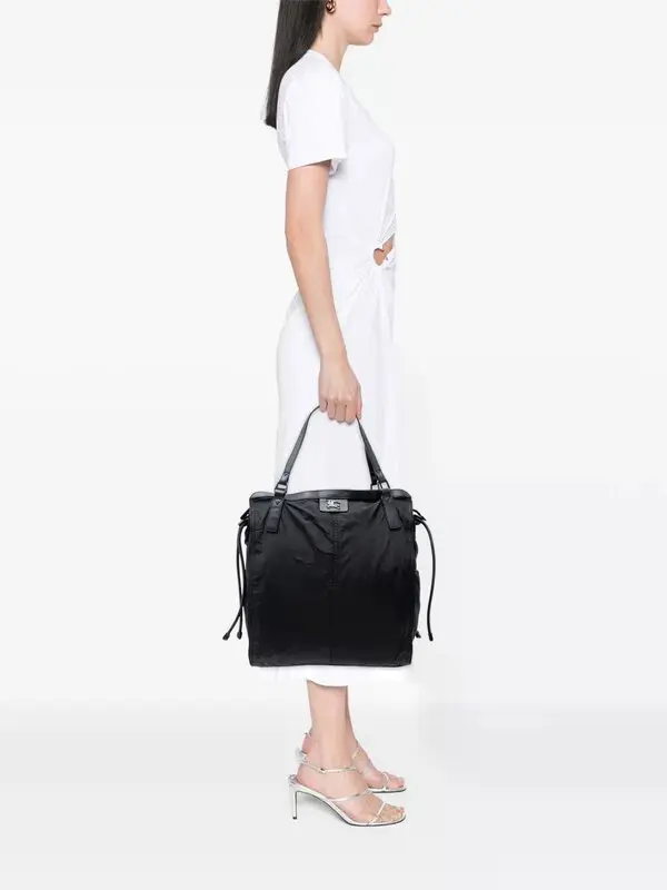 Burberry Nylon Buckleigh Tote Bag