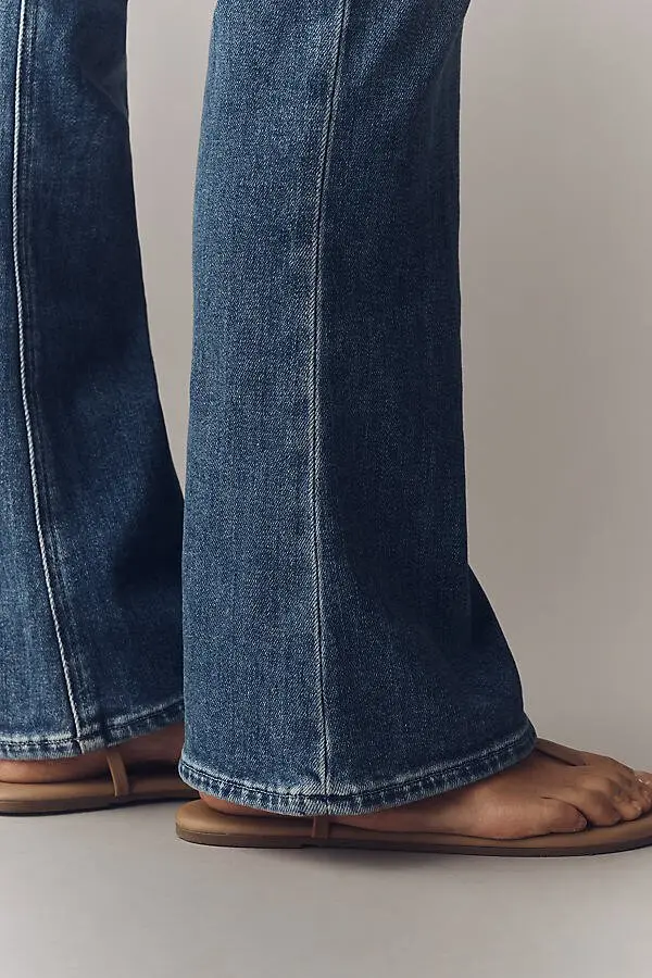 Paige Laurel Canyon Petite Jeans - Medium Denim