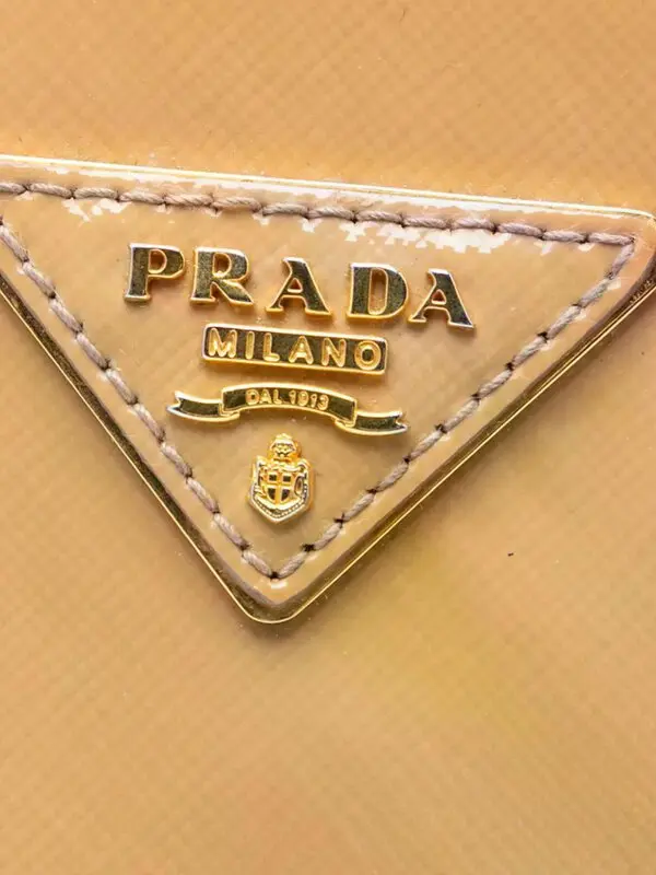 Prada Saffiano Vernice Promenade Satchel