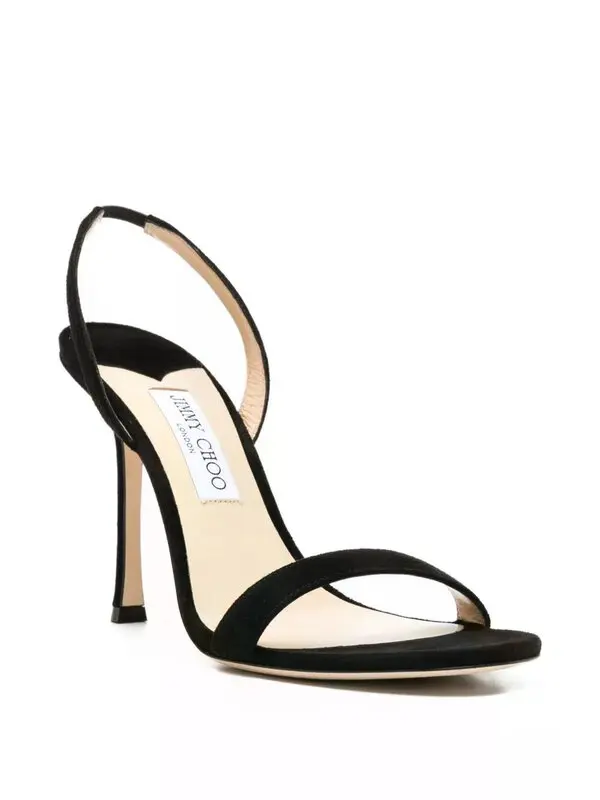 JIMMY CHOO Jenn Sandals - Black