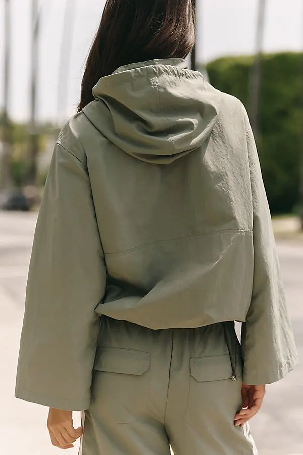 Donni. Nylon Pullover Anorak Jacket