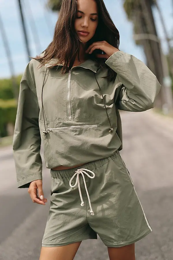 Donni. Nylon Pullover Anorak Jacket