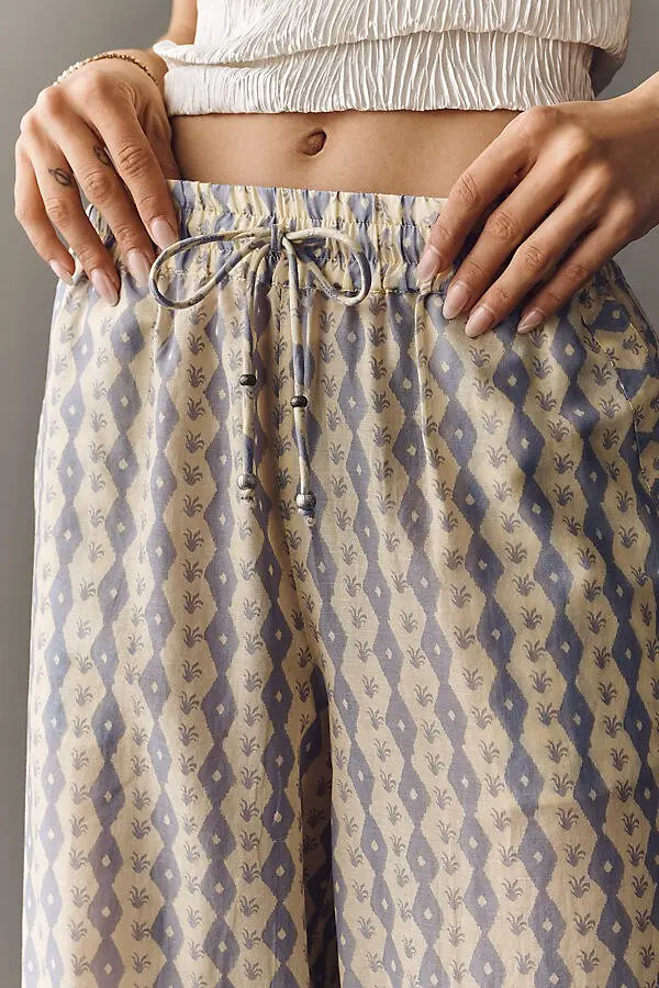 Scotch & Soda Gia Cotton Printed Pants